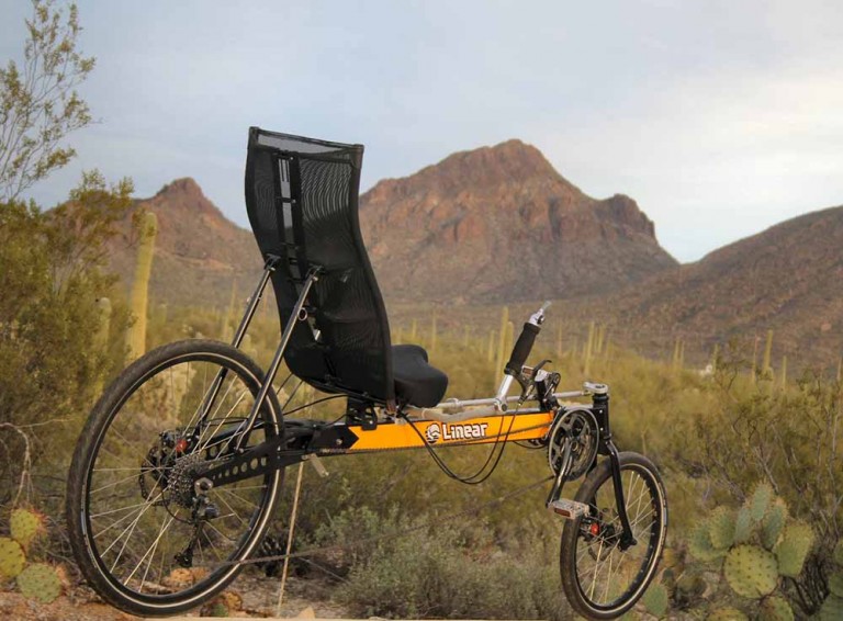 Folding Linear Limo Recumbent Bike